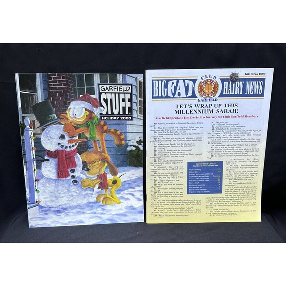 Other | Vintage Garfield Club Stuff Collectors And Big Fat Hairy News ...